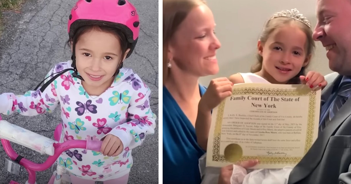 Little girl in foster care for 1,954 days officially gets forever home ...