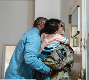 Kids stand on field to talk about deployed military dad clueless he’s ...