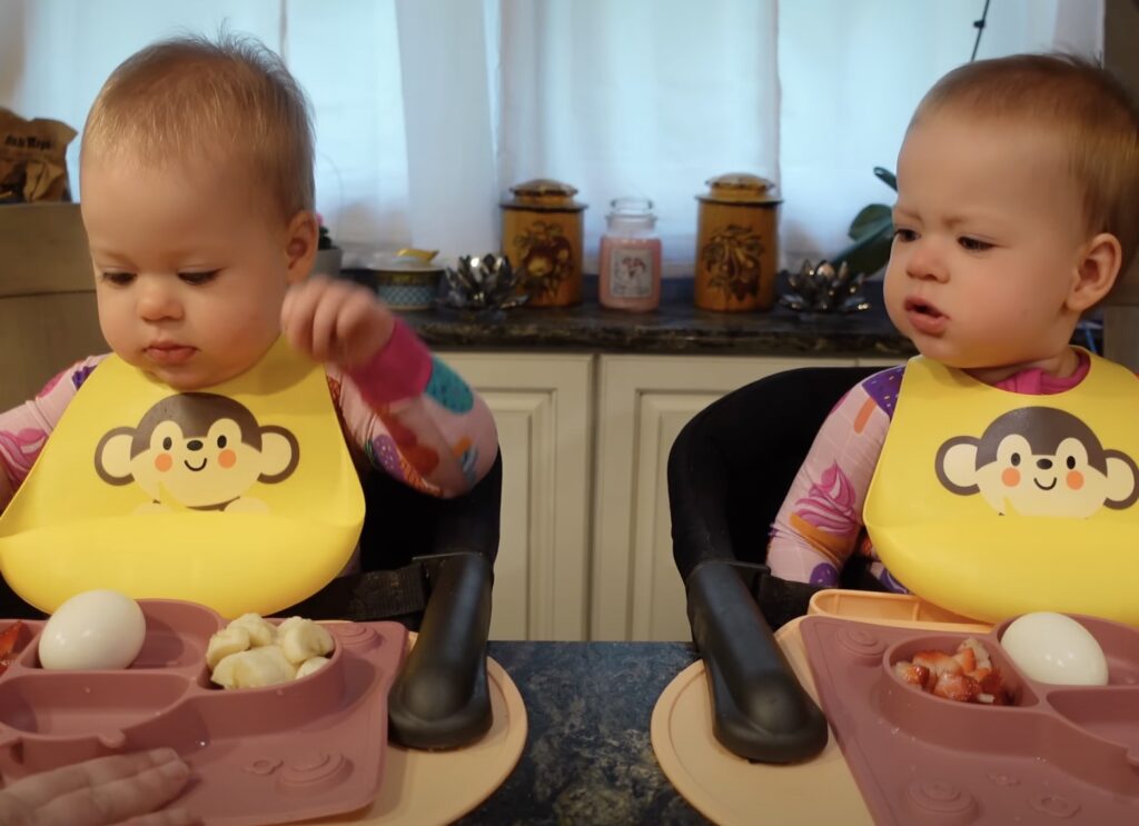 Twins try hard boiled eggs for the first time melting hearts in the process