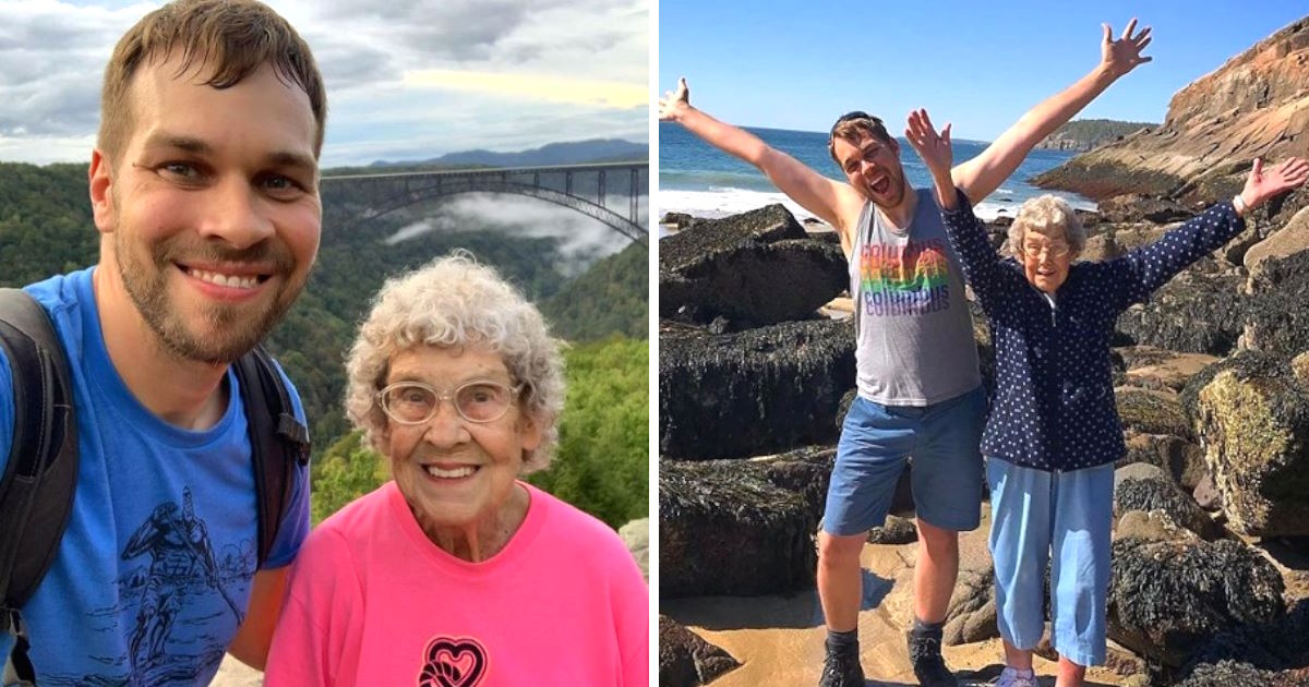 Grandson Takes Grandma On Dream Adventure Traveling All Over The Us To Visit 63 National Parks
