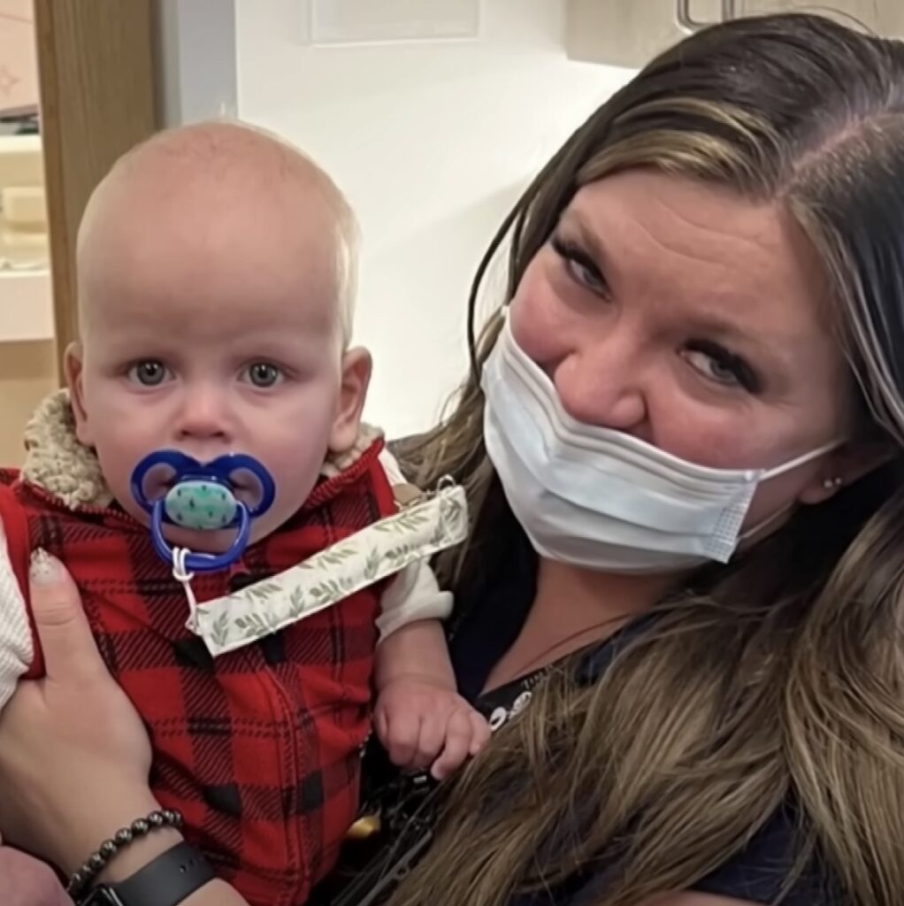 Mom notices son’s eye looks unusual on baby monitor and makes alarming ...