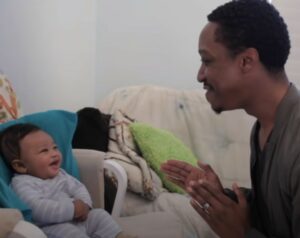 Dad ‘challenges’ baby to rap battle and baby immediately comes up with ...